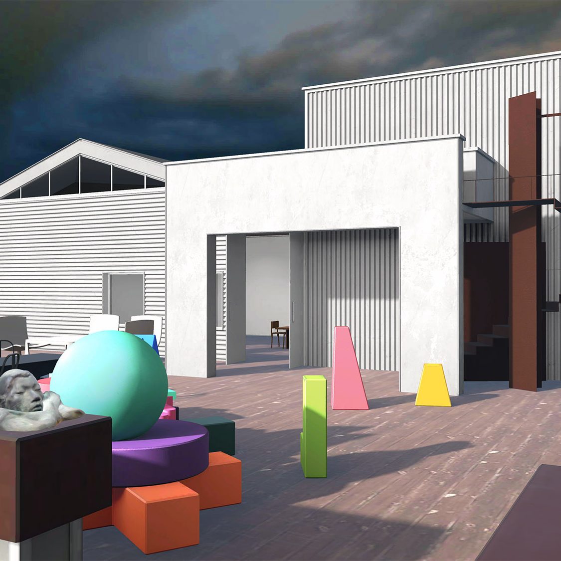 Metaverse Art Studio MBUS703 - 메타버스 스튜디오엠버스703